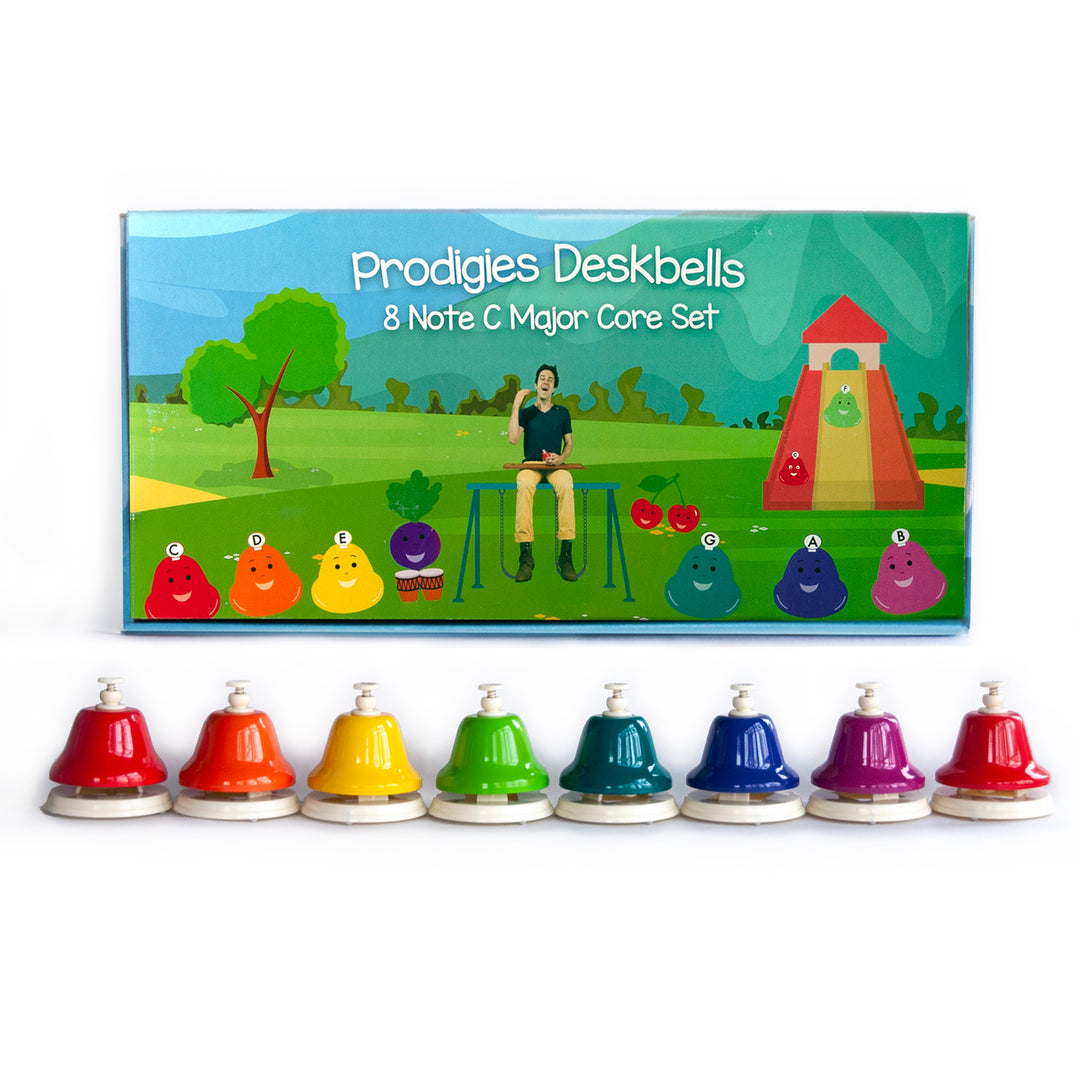 Prodigies Deskbells (8 Note C Major Core Set)