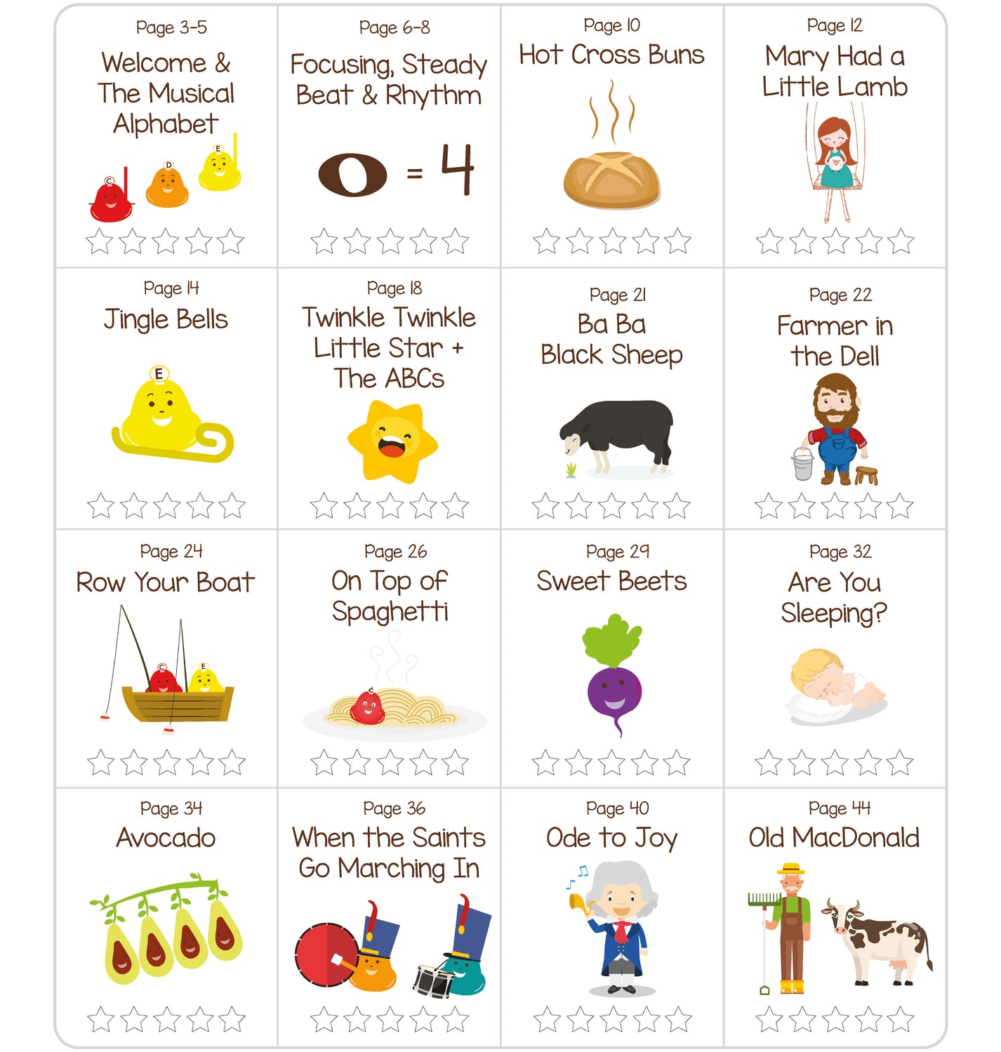 My First Songbook: Vol I – Prodigies